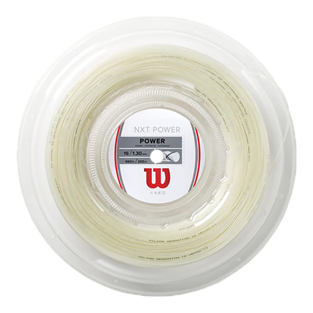 Wilson NXT Power 16 Tennis String Natural Reel
