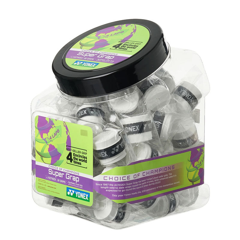 Yonex Super Grap Tennis Overgrips - 60 Pack