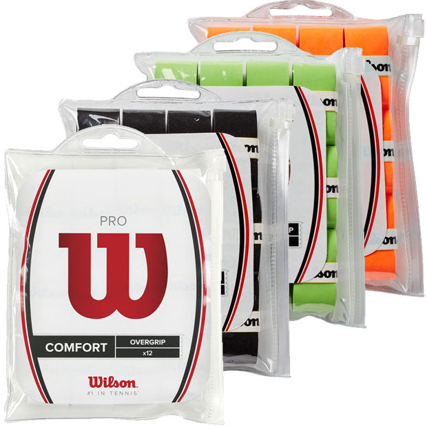 Wilson Pro Overgrip Tennis Grip - 12 Pack